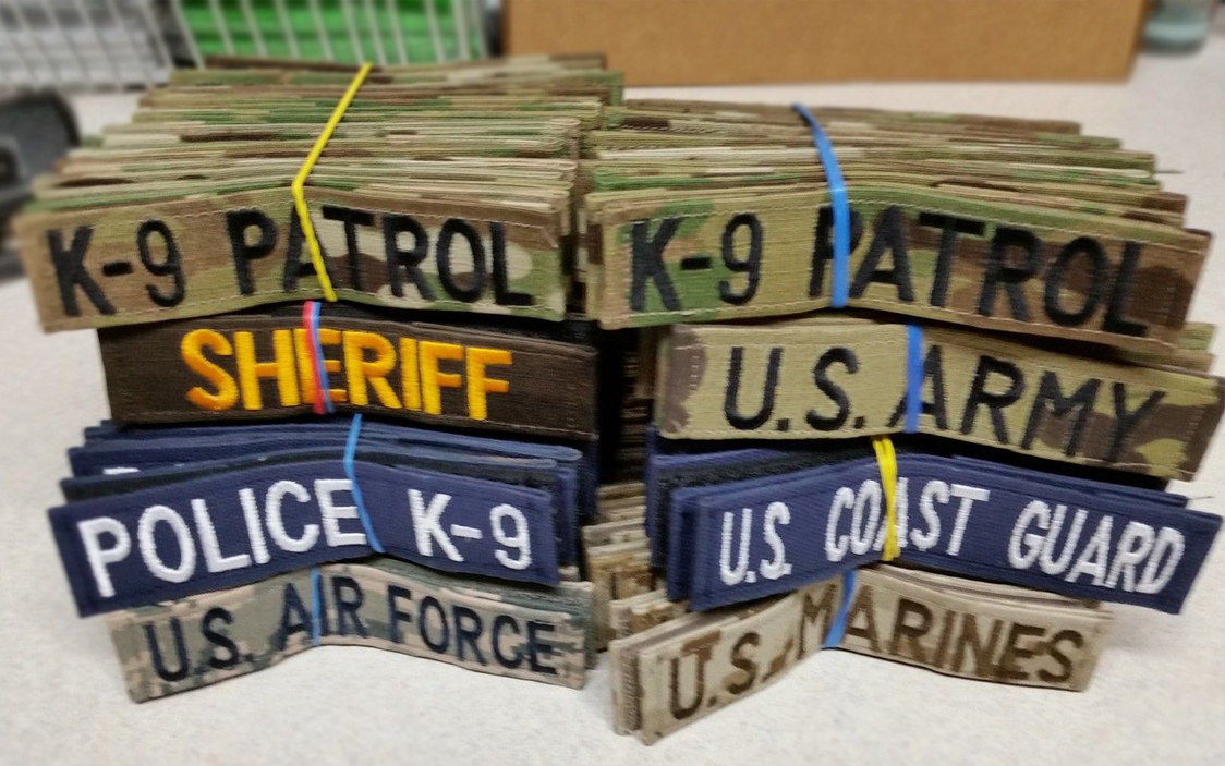 Custom Name Tapes, Gear Tags, Patches Name Tape Factory | Tomah, WI